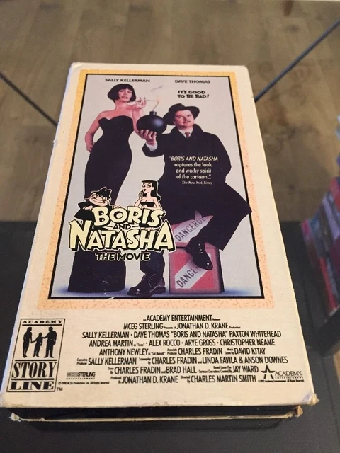 Boris And Natasha The Movie BORIS AND NATASHA The Movie (1992) VHS