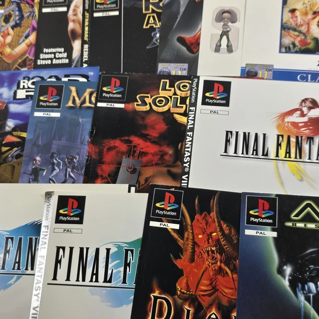 PS1 PLAYSTATION 1 Front Inlay Cover Spare Original Paperwork £11.99 ...