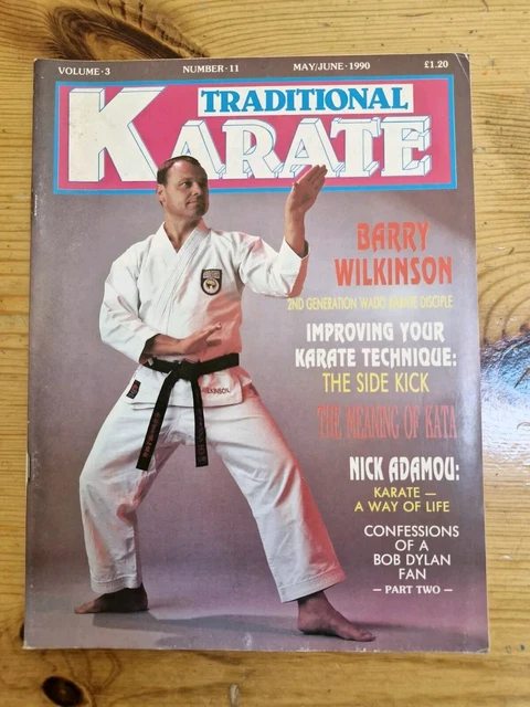 TRADITIONAL KARATE MAGAZINE Vol.3 No.11 Vintage Martial Arts Sports £4. ...