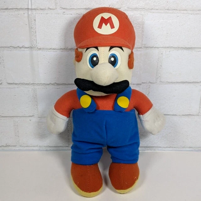 VINTAGE KELLYTOY MARIO Plush Doll Toy Stuffed Nintendo 12" No Tags $99. ...