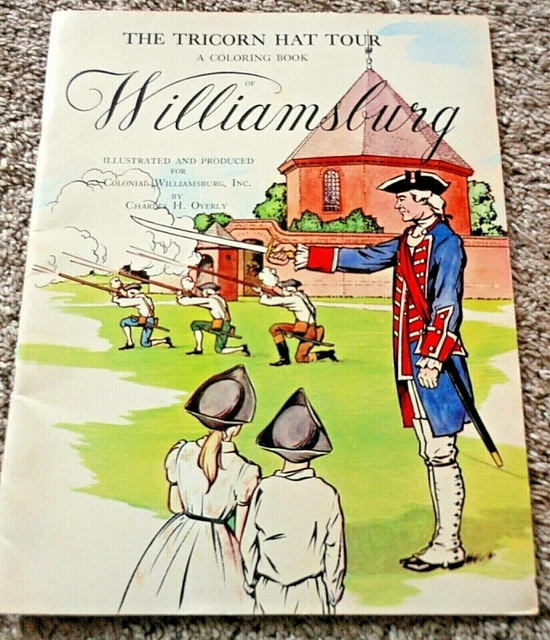 colonial williamsburg coloring book