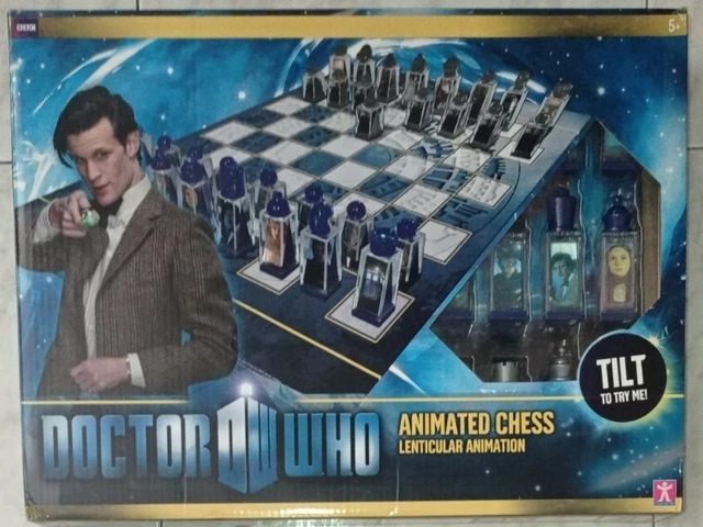 DOCTOR WHO ANIMATED Chess 11th Lenticular Animation Bbc Scacchi NUOVO ...