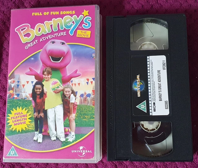 BARNEY- BARNEY'S GREAT Adventure The Movie VHS Universal Video £6.50 ...