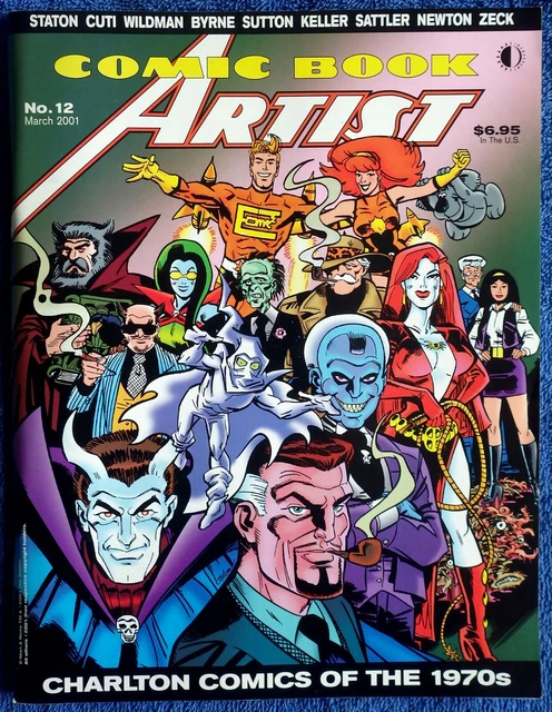 COMIC BOOK ARTIST #12 March 2001 - Charlton Comics of the 1970s! Horror ...