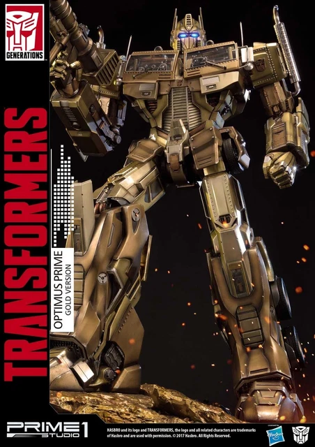 PRIME 1 STUDIO (P1S) Transformers Optimus Prime Generation 1 (G1) Gold ...