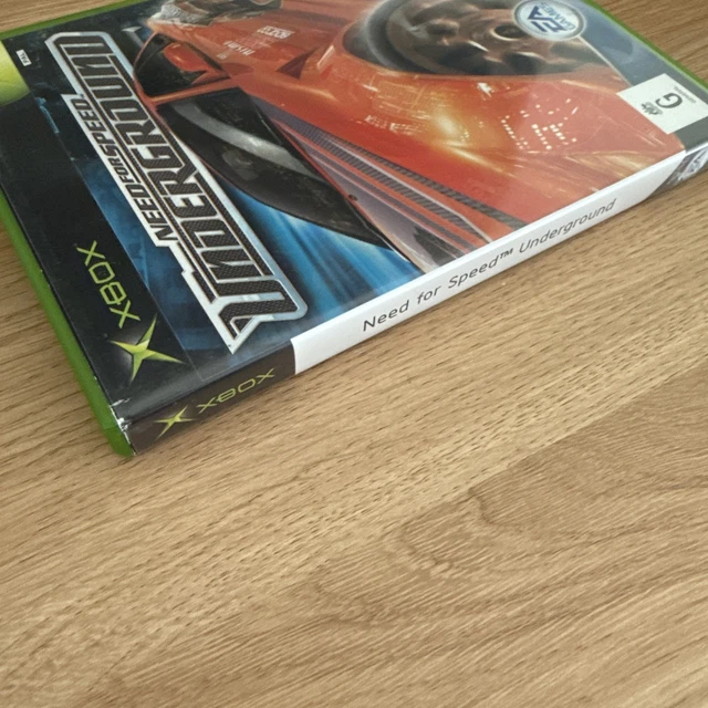 NEED FOR SPEED: Underground - Xbox Original PAL - Complete With Manual ...