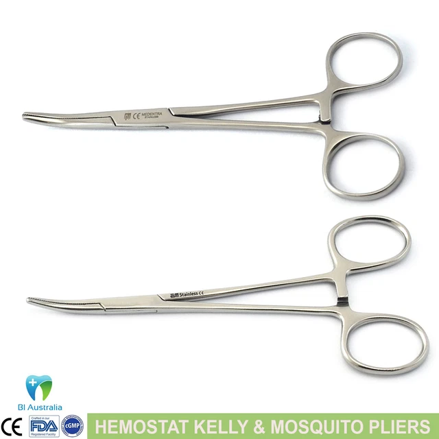 DENTAL KELLY MOSQUITO Locking Artery Forceps Hemostatic Forceps ...