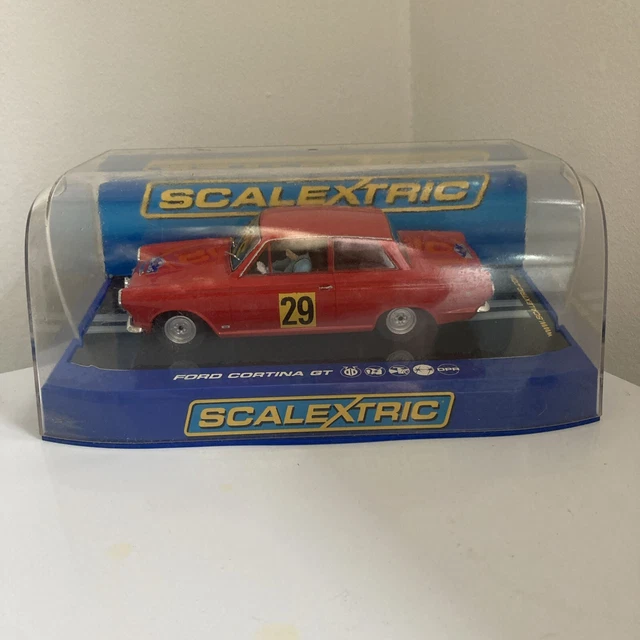SCALEXTRIC - C3023 Mk1 Ford Cortina GT 1964 Coupes Des Alpes. Boxed ...
