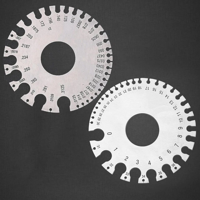 WIRE GAUGE WELD Diameter Gauge Welding Inspection Gauges American Stand ...