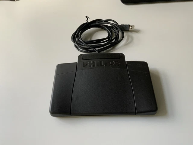 ORIGINAL PHILIPS LFH 2330/00 USB Fußpedal Fußschalter EUR 39,00 ...