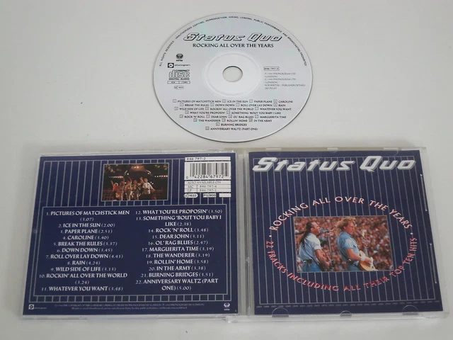 STATUS QUO/ ROCKING All Over The Years (Phonogram-Vertigo 846 797-2) CD Album EUR 13,13 ...