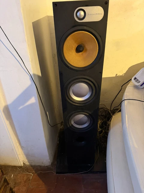 B&W 683 FLOORSTANDING Speakers Pair Black Audiophile Hi-Fi Excellent ...