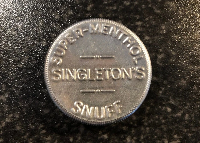 VINTAGE SCHNUPFTABAK-BLECH-DOSE, SINGLETON & Cole £12.31 - PicClick UK