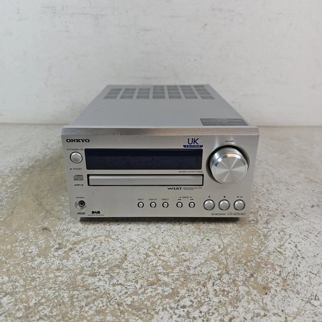 ONKYO CR-425UKD MICRO Bookshelf Hi-Fi Stereo System DAB CD Player, Working £49.99 - PicClick UK