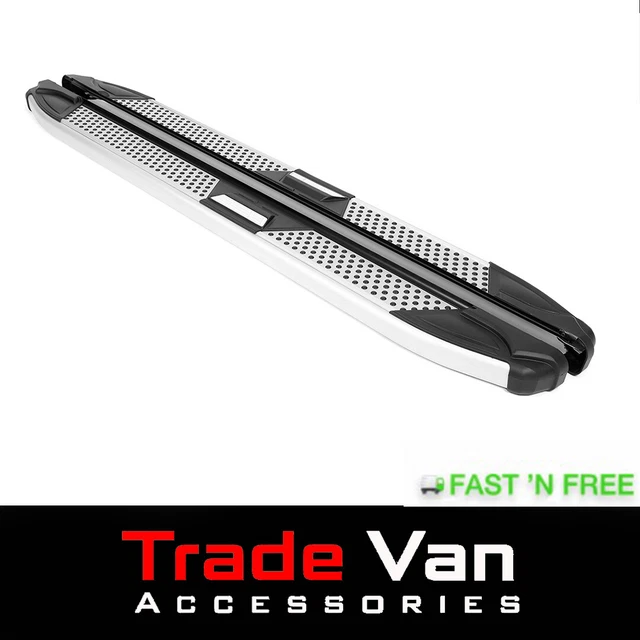 FORD KUGA ST Line Cyclone Silver Side Steps Side Bars Running Boards ...