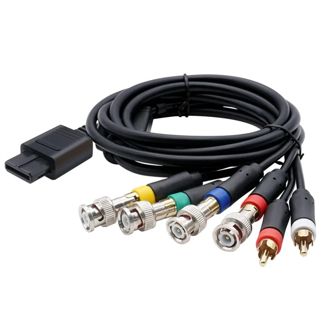 CAVO RGB/RGBS PER console video N64 SFC SNES NGC cavo composito con ...