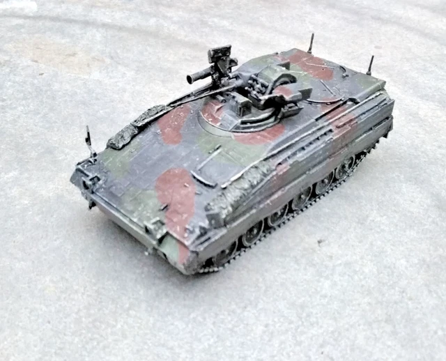 MODERN GERMAN MARDER tank AFV fully painted for wargaming WW2 1/72 20mm ...