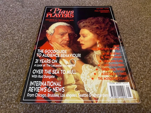 PLAYS AND PLAYERS Magazine 1995 May Nigel Hawthorne Helen Mirren Rachel ...