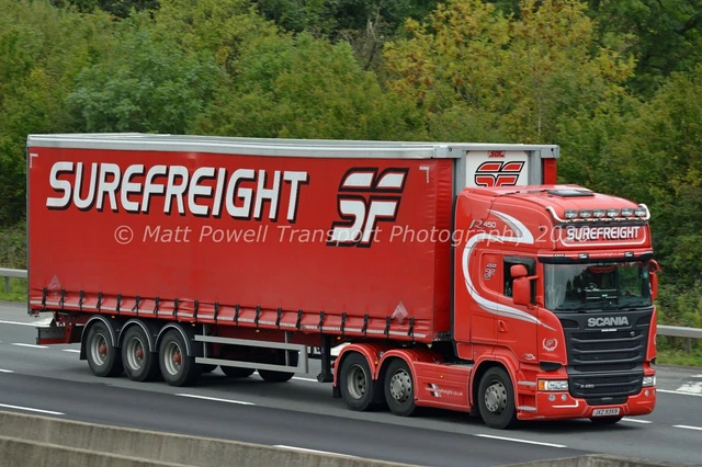 TRUCK PHOTO 12X8 - Scania R450 - Surefreight - JXZ 9359 £10.00 ...