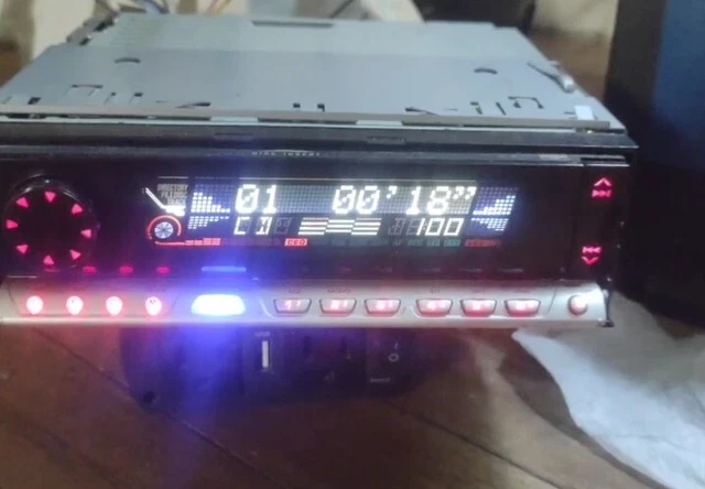 JVC KD-LX111 CHAMELEON Old School Car Audio Am/fm/cd Head Unit Radio ...
