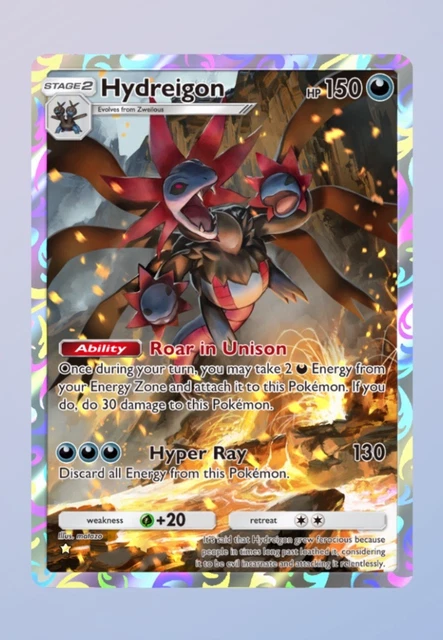 HYDREIGON POKEMON POCKET Mobile Game Card Mega Rising Set ☆ Rare Trade ...