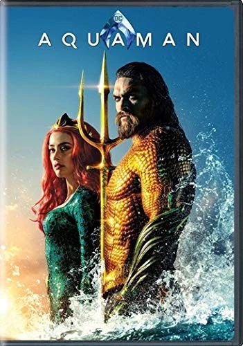 AQUAMAN (DVD) JASON Momoa Amber Heard Willem Dafoe Patrick Wilson Dolph ...