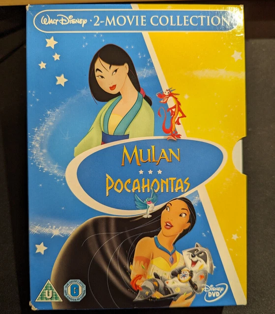 MULAN & POCAHONTAS 2-Movie Collection - Disney DVD (8717418137298) £10. ...