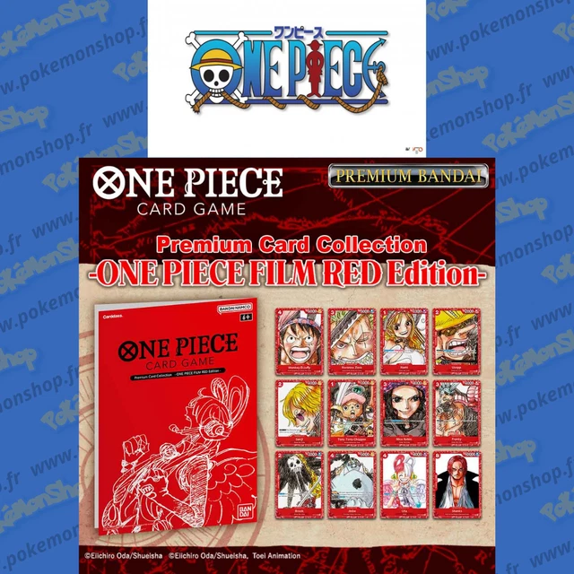 ONE PIECE PREMIUM Card Collection Film RED Edition Version Anglaise EUR ...