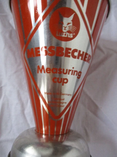 ALTER &LUCHS& MESSBECHER, orange, measuring cup EUR 15,00 - PicClick DE