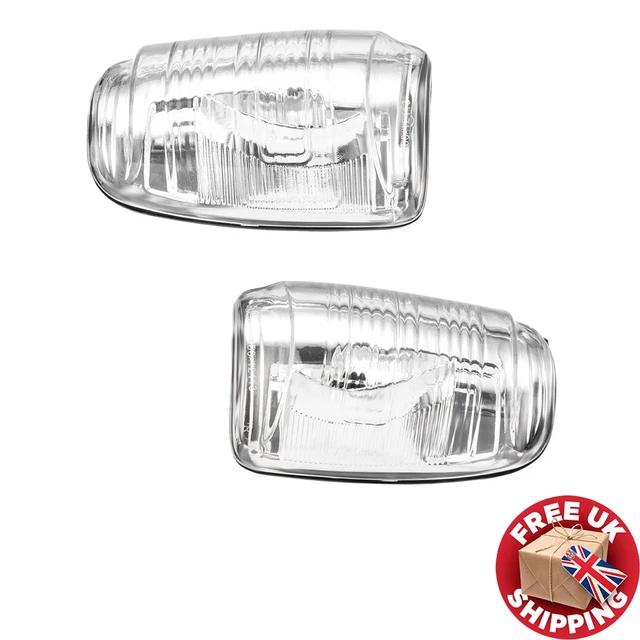 WING MIRROR INDICATOR LENS COVER FOR FORD TRANSIT MK8 2014-2020 Set ...
