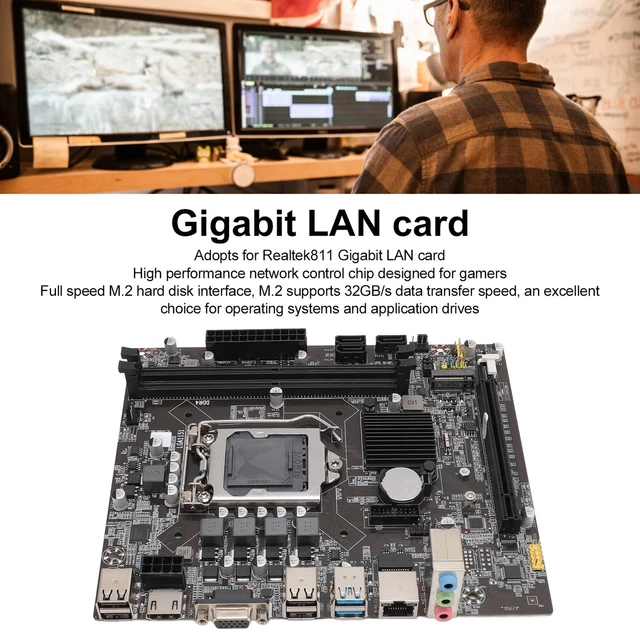 H310 DESKTOP COMPUTER Motherboard Compact Gaming Upgrade For Home PC £ ...