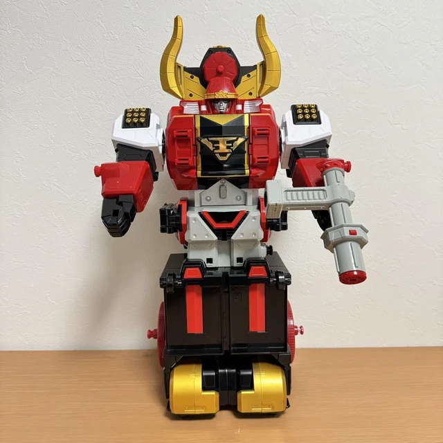 BANDAI POWER RANGERS Samurai Sentai Shinkenger DX Mougyudaioh Megazord ...