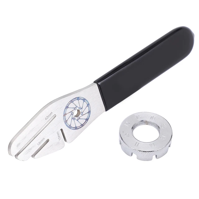 BICYCLE DISC BRAKE Rotor Truing Fork Straightening Alignment Tool ...