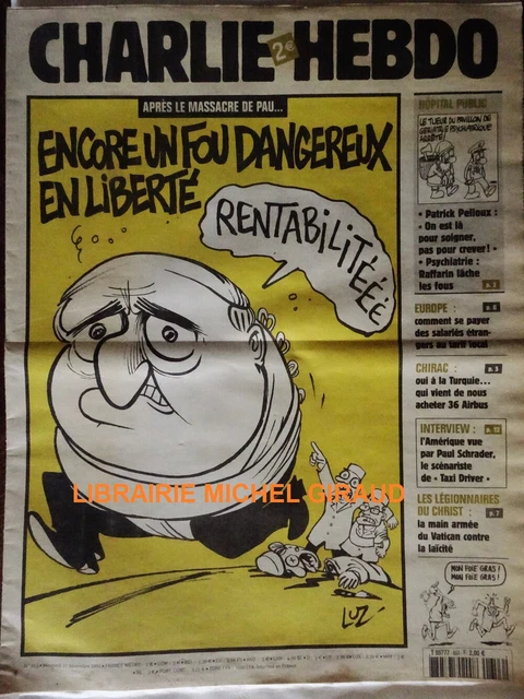 CHARLIE HEBDO N°653 22 décembre 2004 Luz Encore un fou dangereux en ...