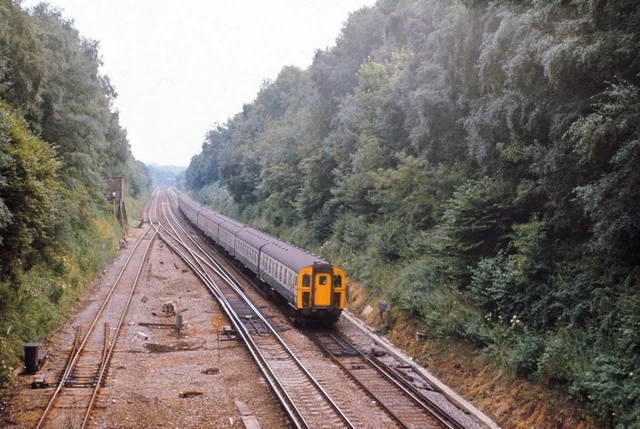 3553 RAILWAY COLOUR Slide 4 Cig 7345 At Copyhold Junction 1975 £2.99 ...