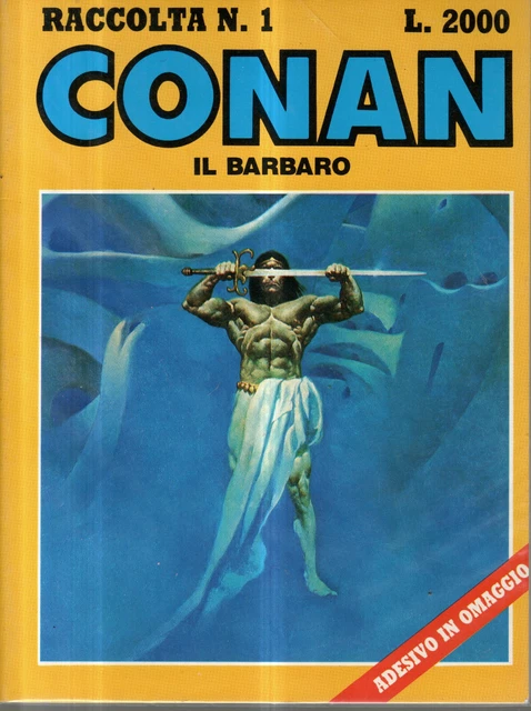 RACCOLTA CONAN IL barbaro n° 1 edizione Comic Art in bianco/nero EUR 8 ...