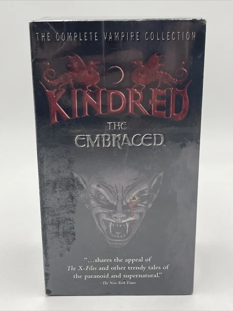 KINDRED: THE EMBRACED (VHS 1998, 3-Tape Set) The Complete Vampire Col ...