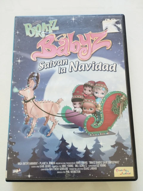 BRATZ BABYZ SAVE Christmas- DVD + Extras Spanish English Region 2 Am £ ...