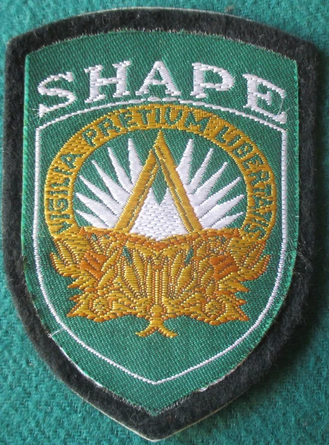 SHAPE MONS BELGIEN NATO Patch Abzeichen EUR 8,50 - PicClick DE