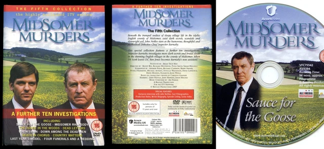 DVD MIDSOMER MURDERS The Fifth Collection 10 Disc DVD Box Set 935 Mins FREE P&P EUR 11,40 ...