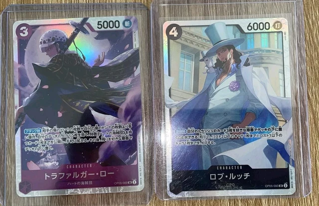 CARTE ONE PIECE Trafalgar Law - OP05-069 SR , Rob Lucci Op05-093 Jap EUR 4,40 - PicClick FR