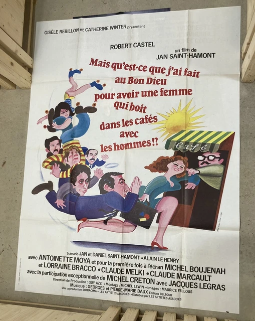 AFFICHE DE CINEMA Vintage - Mais Qu’est-ce Que J’ai Fait Au Bon Dieu ...