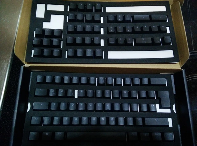 DUCKY PBT DOUBLE-SHOT Keycap Set für Backlight, DE Layout - schwarz EUR ...