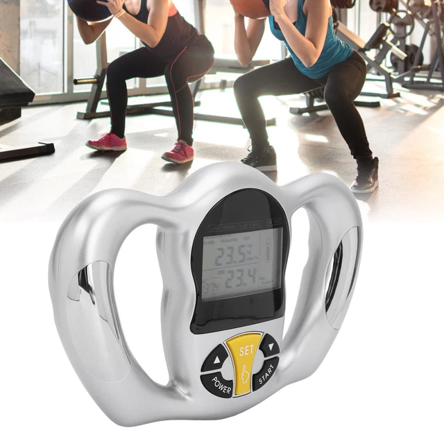 HANDHELD BODY FAT Analyzer Calorie BMI Measurement LCD Screen Portable ...