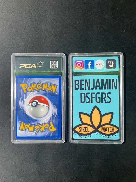 POKEMON CARD - Black Border Pokemon - Filler Cards - Error/Misprint ...