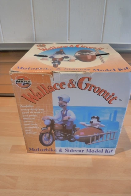 AIRFIX WALLACE AND Gromit, Motorbike and sidecar, Model kit. £47.50 ...