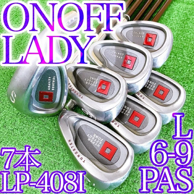 TE- ONOFF 7-PIECE Ladies Iron Set A ONOFF LADY LP-408I Japan Made £295.43 - PicClick UK