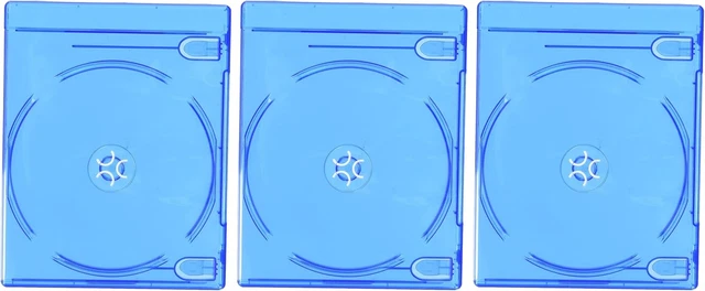 BLU-RAY DISC DOUBLE Jewel Case, 3 Pcs./Pack, Blue 2Dischi Blu EUR 12,99 ...