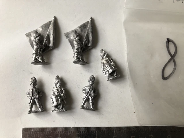 28MM METAL FIGURES Perry Miniatures ? Napoleonic Infantry X6. English ...