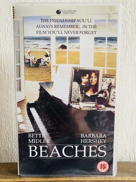 BEACHES ( VHS-1988 ). Bette Milder, Barbara Hershey £6.00 - PicClick UK